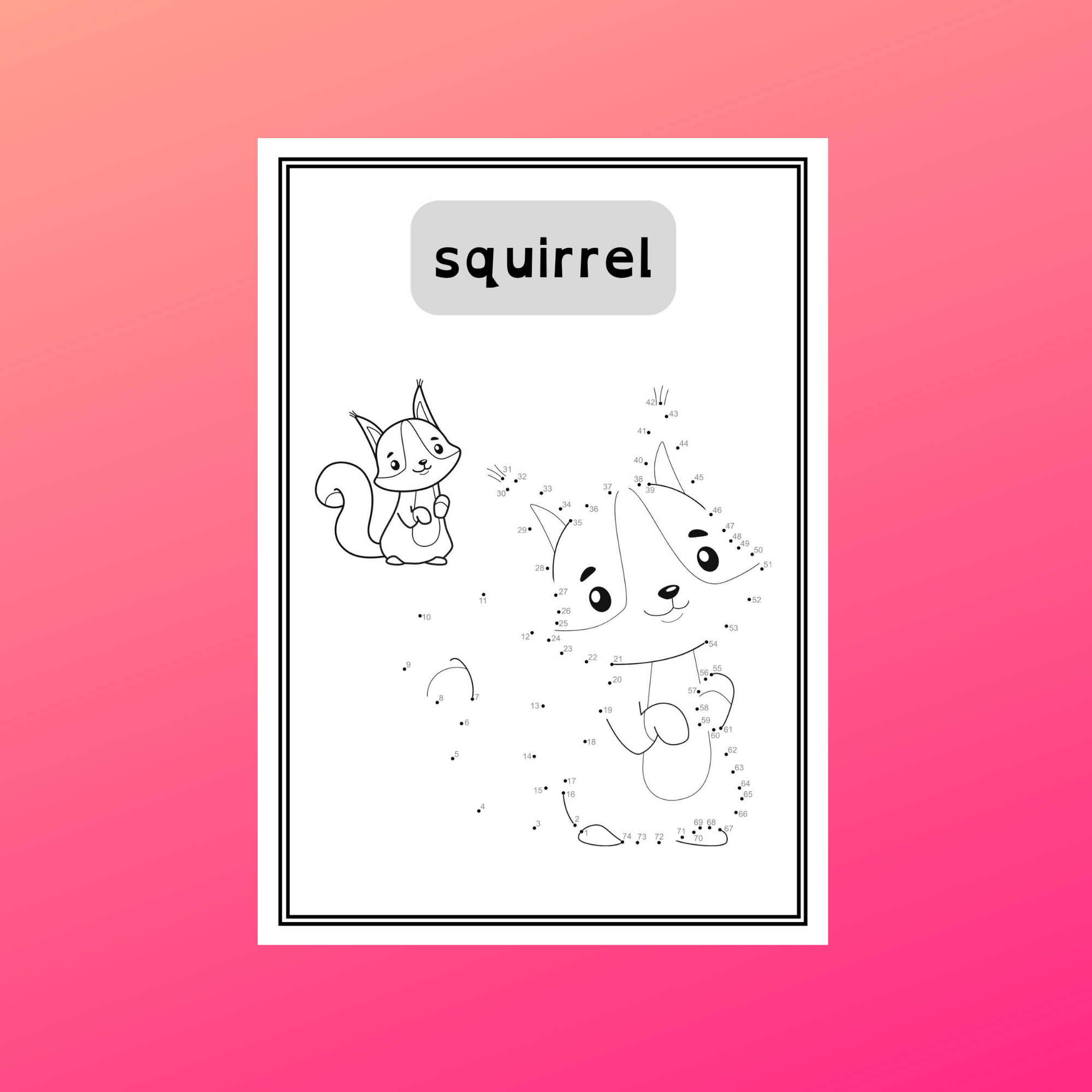 Dot-to-Dot Animal Adventure: A Fun Coloring Book for Kids - Easy Resell