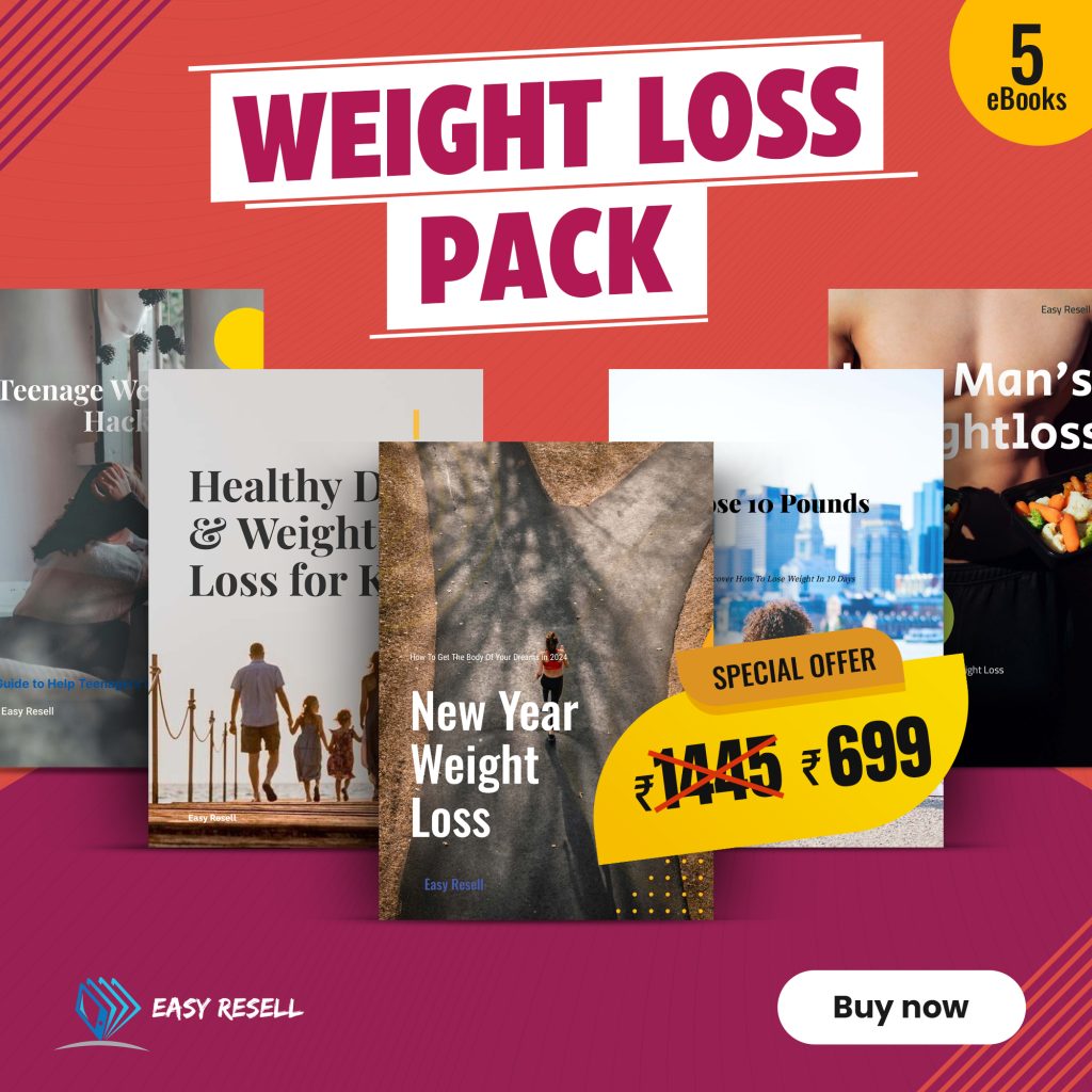 Weightloss Pack: Your Guide to a Healthier You - Easy Resell